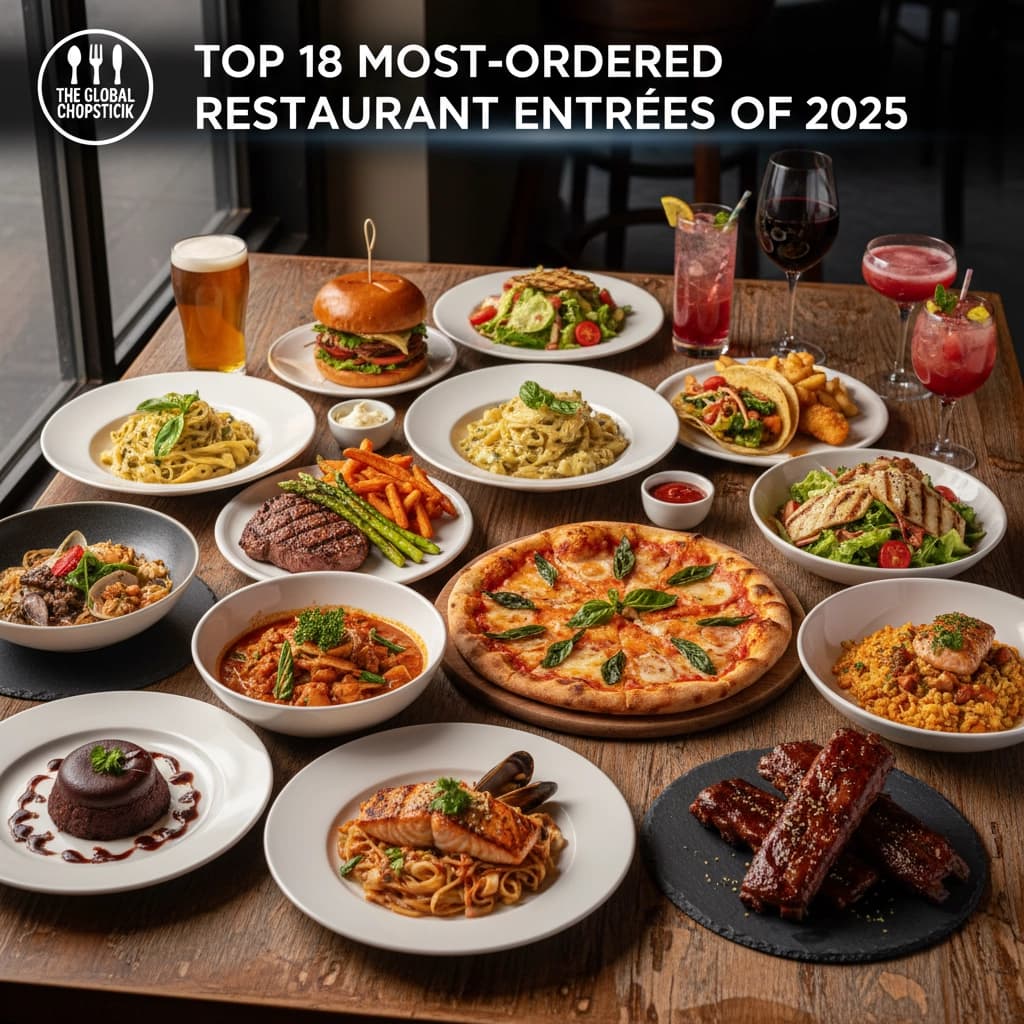 Top 18 Most-Ordered Restaurant Entrées of 2025 - Food & Beverage Magazine