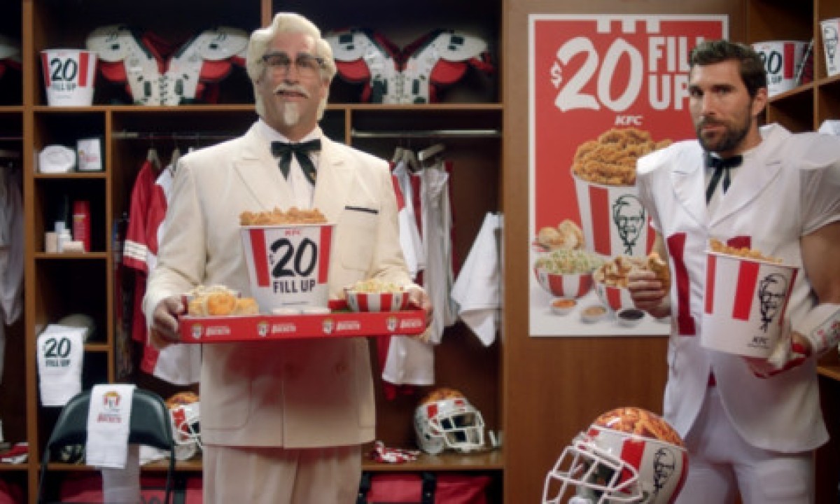 Rob Riggle Kfc Robocop's New Prime Directive: Protect KFC's Secret