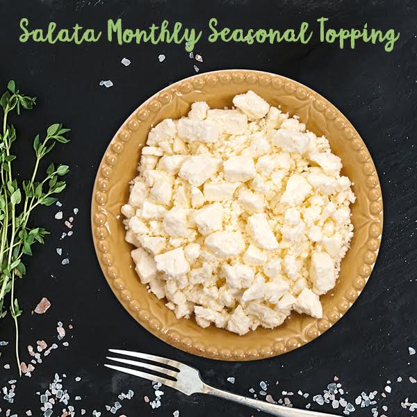 Salata Adds Ricotta Salata to Toppings - Food & Beverage Magazine