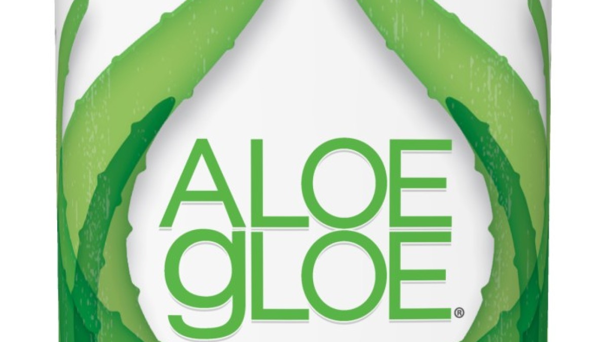 Aloe Gloe Logo ALOE GLOE: Organic Aloe Water Coconut, 15.2 Oz