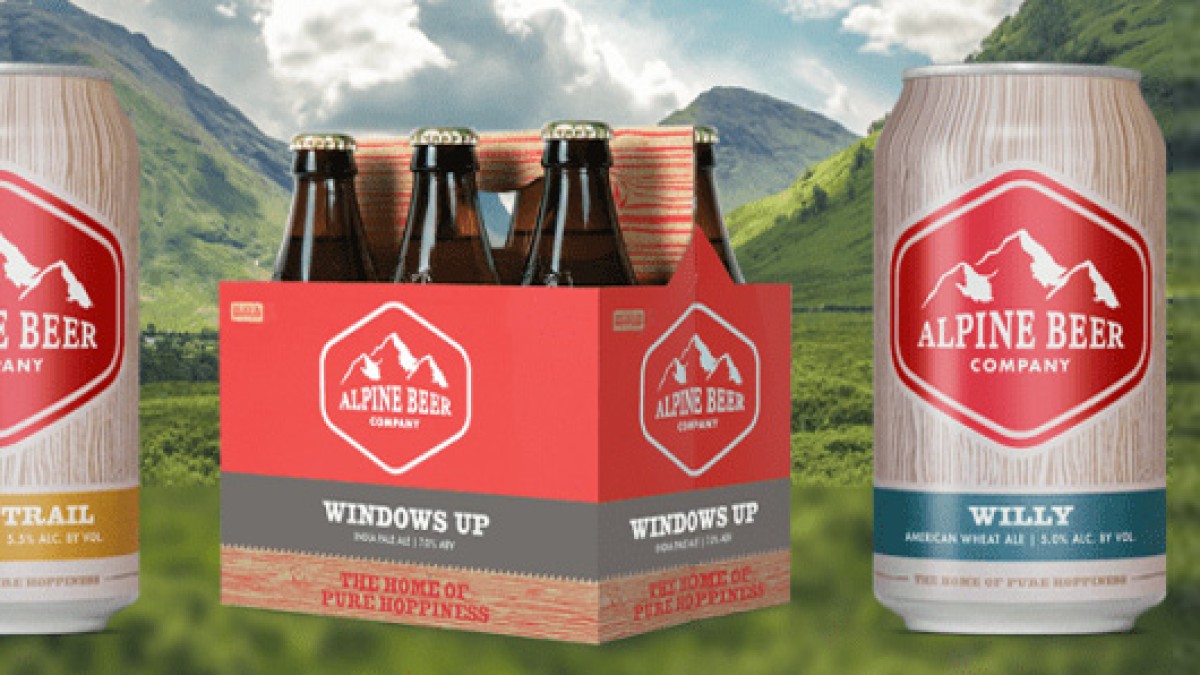Alpine Beer Company Logo Elijah Shepard