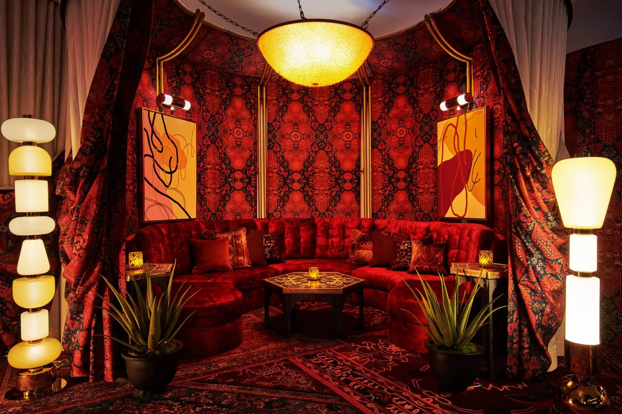 Opium Den Decor