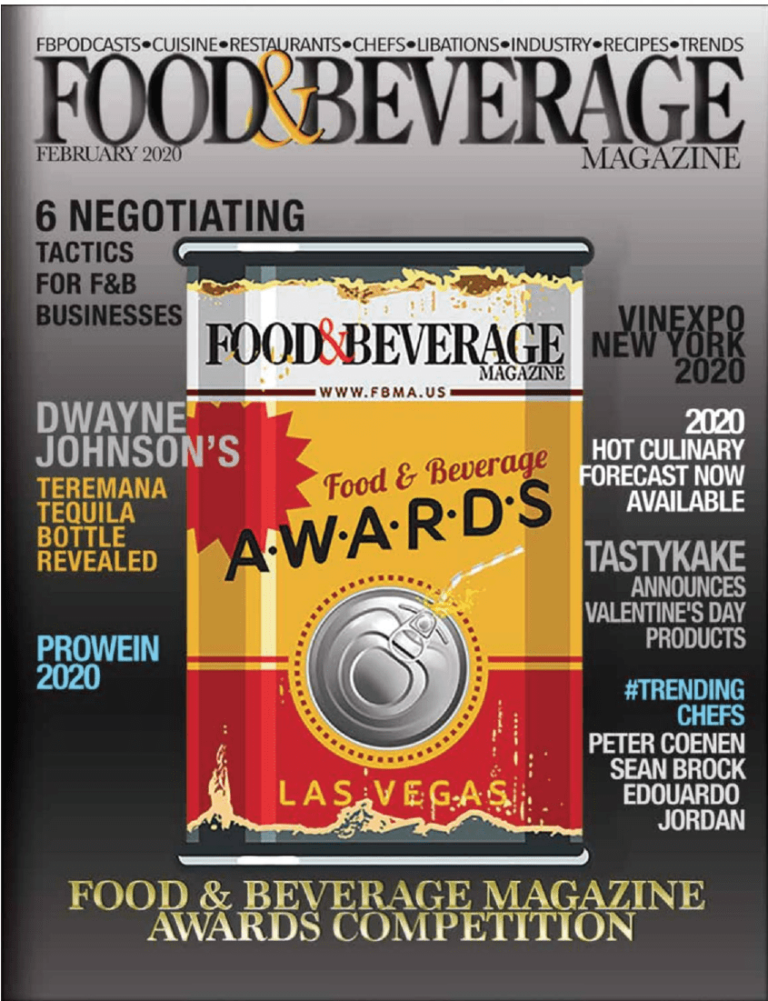 Food and Beverage Magazine - The premiere hospitality destination